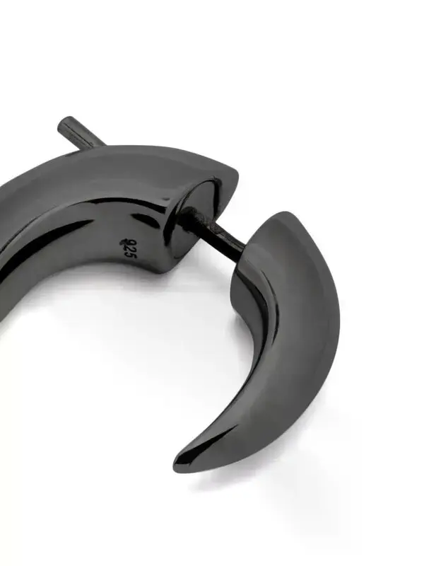SHAUN LEANE Talon Polished-finish Single Earring - Black