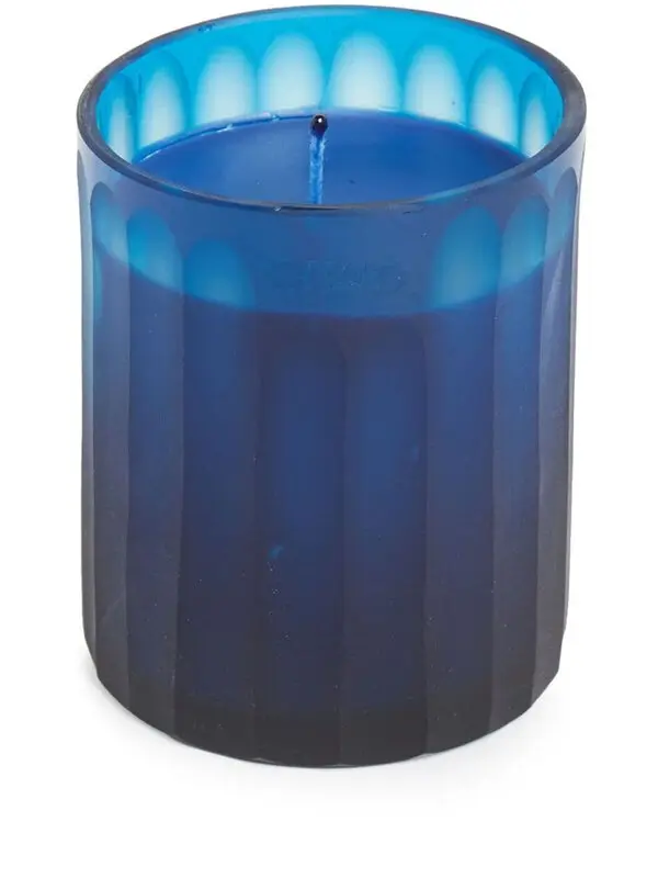 ONNO Small Royal Ginger Fig Scented Candle - Blue
