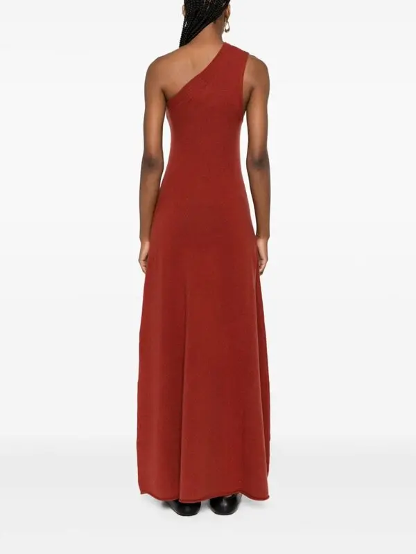 Extreme Cashmere One-shoulder Maxi Dress