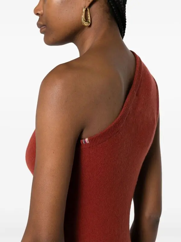 Extreme Cashmere One-shoulder Maxi Dress