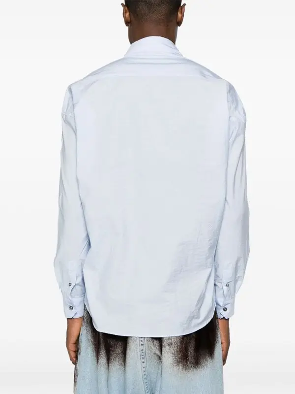 Y/project Asymmetric Shirt - Blue
