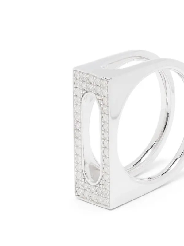 Tom Wood Cage Single Zirconium-embellished Ring