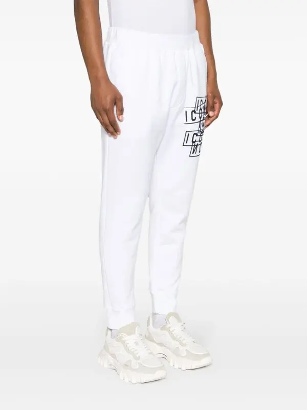 Dsquared2 Icon-print Cotton Track Pants