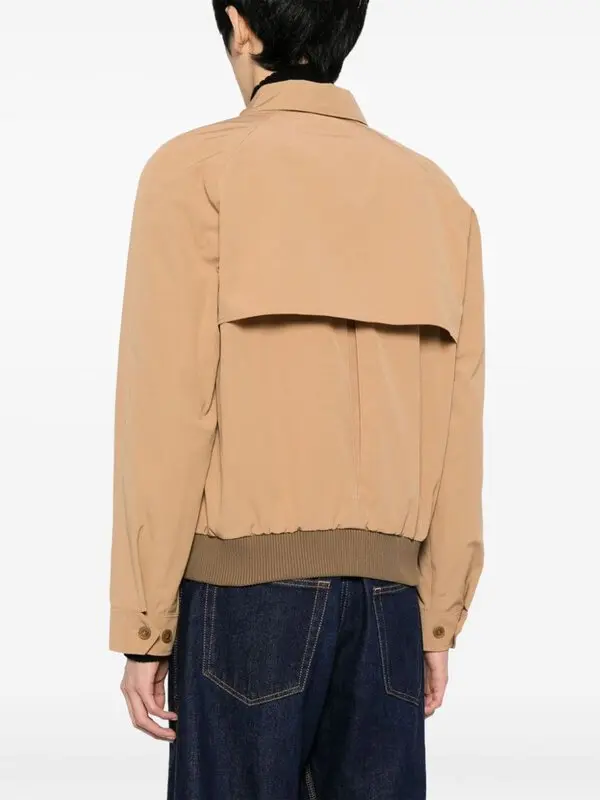 Maison Kitsuné Bold Fox Head-appliqué Gabardine Jacket