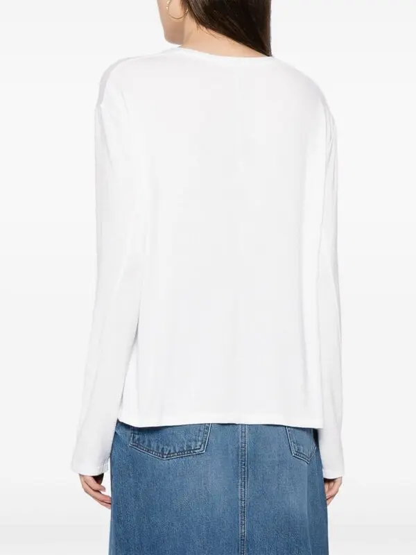 Rag & Bone Hudson Fine-knit Sweatshirt - White