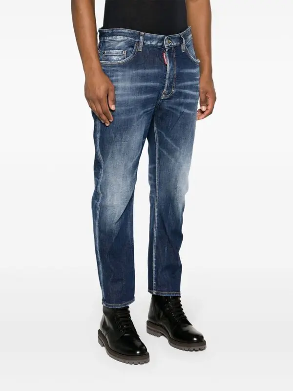 Dsquared2 Mid-rise Straight-leg Jeans