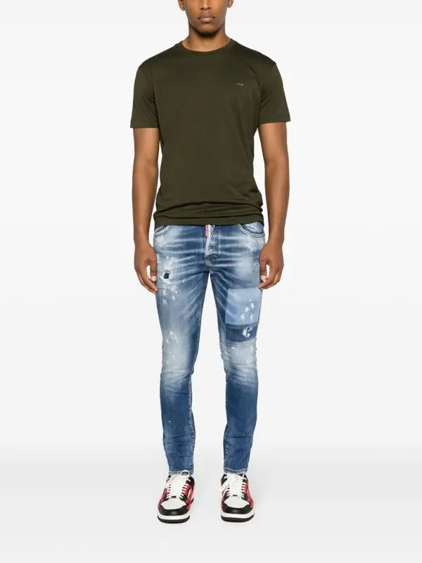 Dsquared2 Logo-plaque Cotton T-shirt