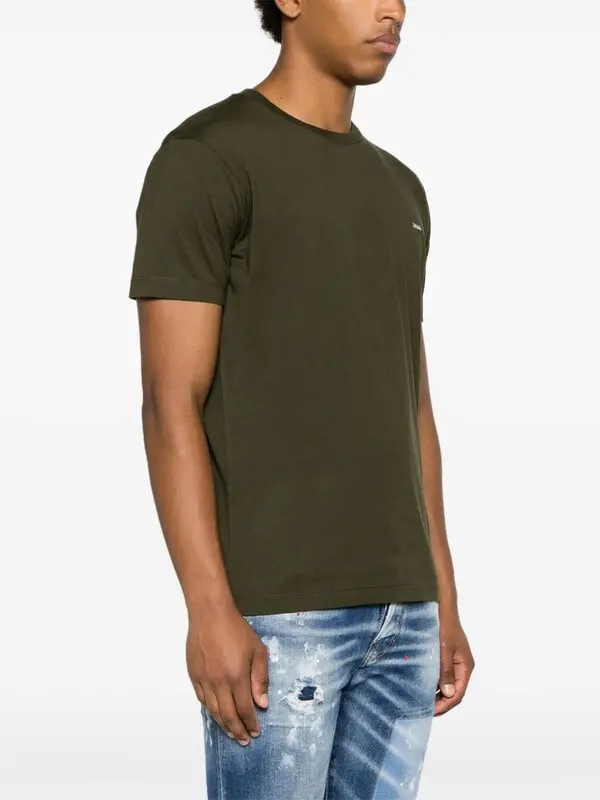 Dsquared2 Logo-plaque Cotton T-shirt