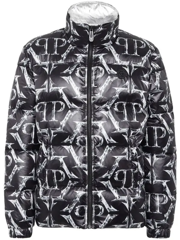 Philipp Plein Logo-print Padded Jacket
