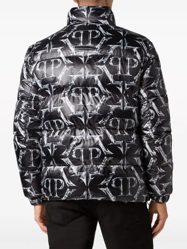 Philipp Plein Logo-print Padded Jacket