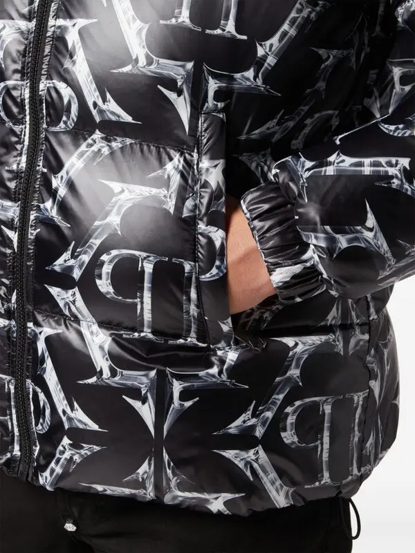 Philipp Plein Logo-print Padded Jacket