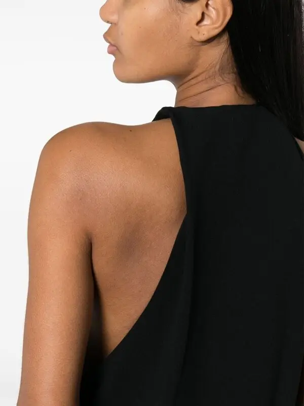 Gauchère Draped Sleeveless Maxi Dress