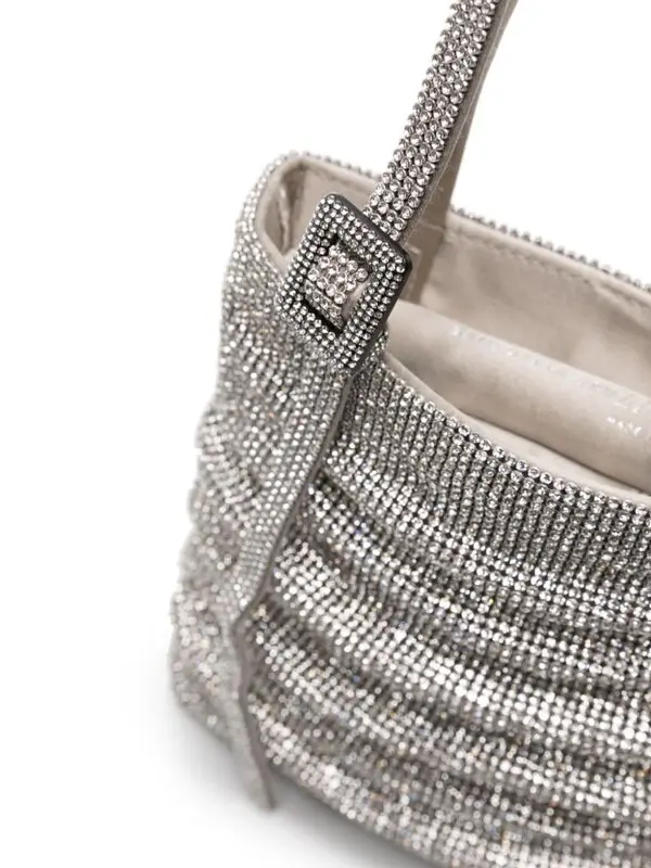 Benedetta Bruzziches Lollo La Grande Rhinestone-embellished Tote