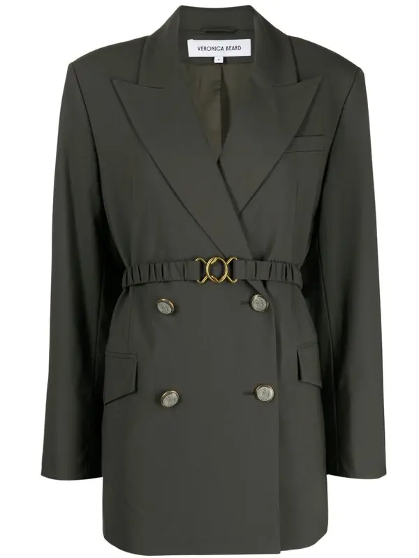 Veronica Beard Hutchinson Double-breasted Trench Coat