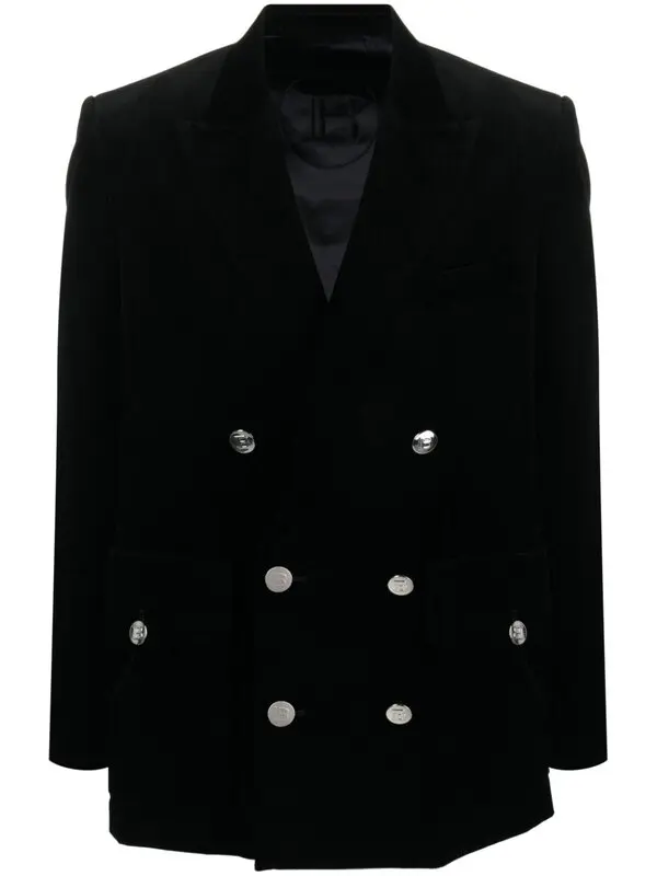 Balmain Double-breasted Corduroy Blazer