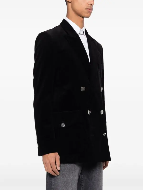 Balmain Double-breasted Corduroy Blazer