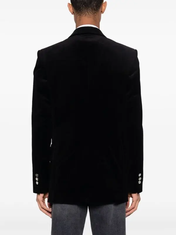 Balmain Double-breasted Corduroy Blazer
