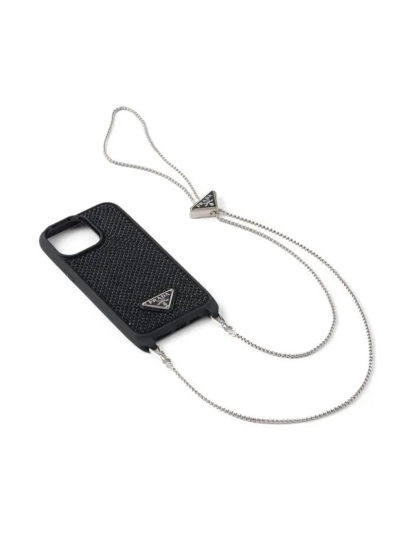 Prada Triangle-logo Iphone 14 Pro Max Case