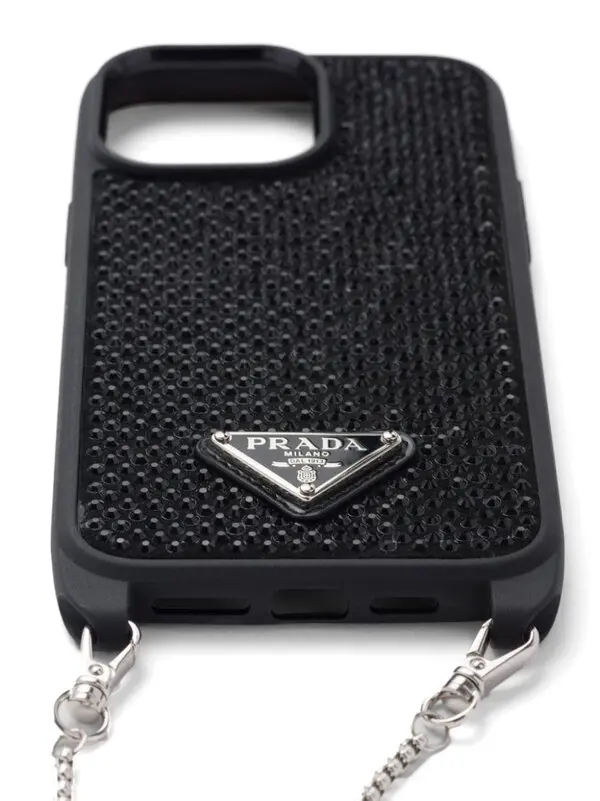 Prada Triangle-logo Iphone 14 Pro Max Case