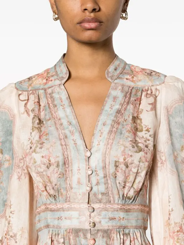 chiffon midi wrap dress Wrap Front Lace Chiffon Midi Dress