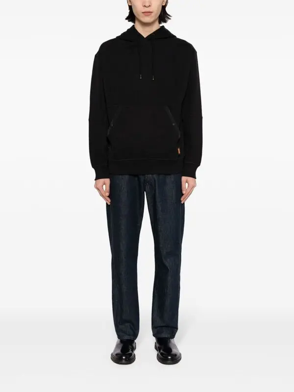 BOSS Logo-tag Jersey Hoodie