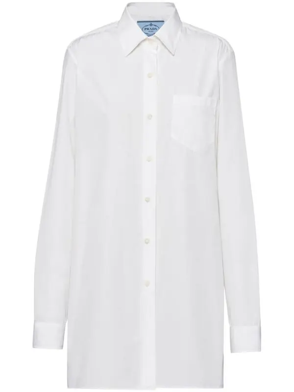 Prada Cotton Shirt Minidress