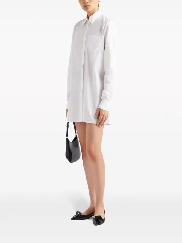 Prada Cotton Shirt Minidress