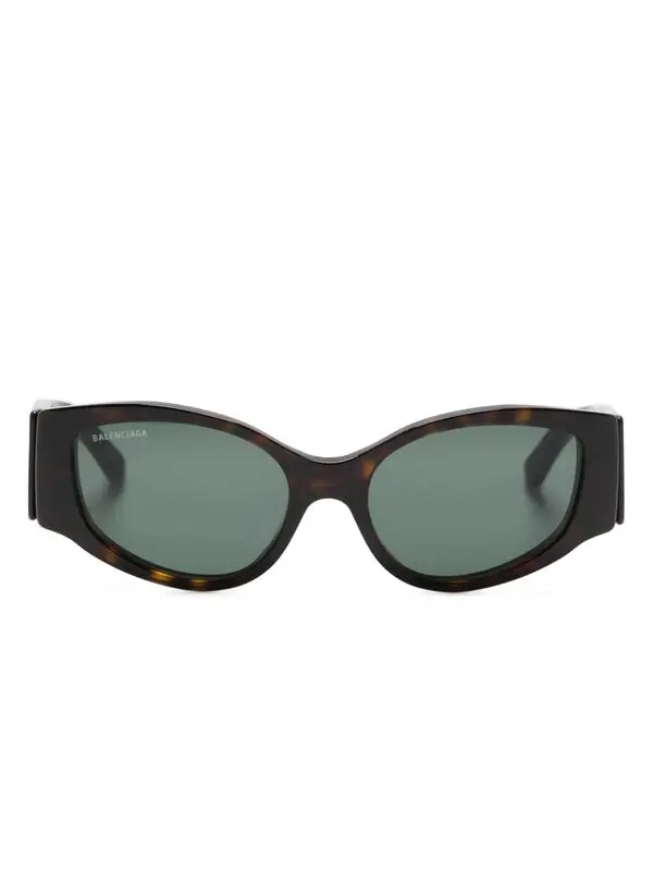 Balenciaga Rive Gauche Cat-eye Sunglasses - Brown
