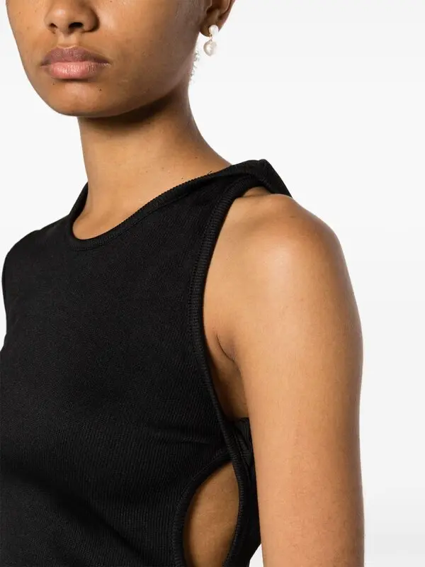 Christopher Esber Twist-detail Asymmetric T-shirt