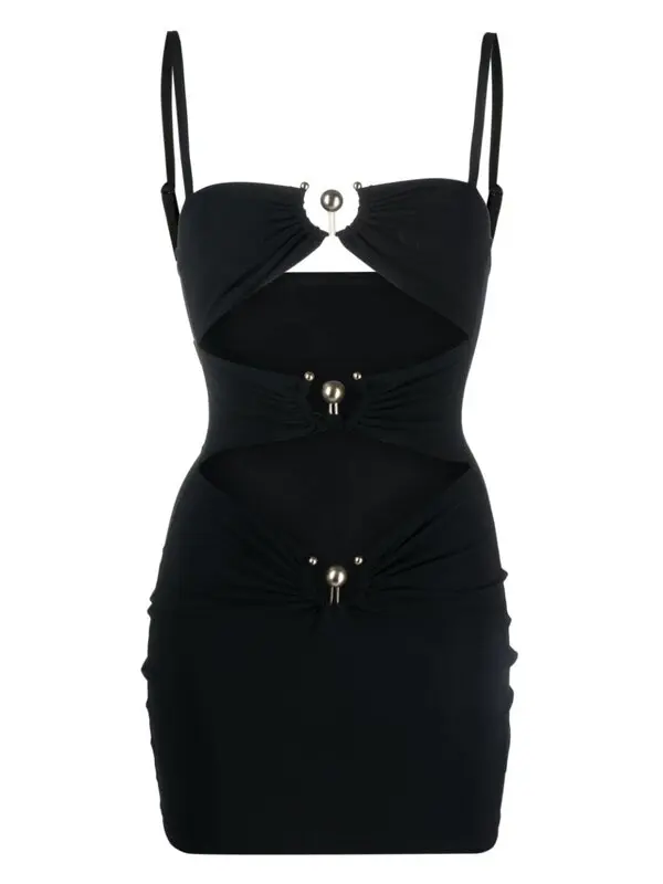 Christopher Esber Cut-out Mini Dress - Black