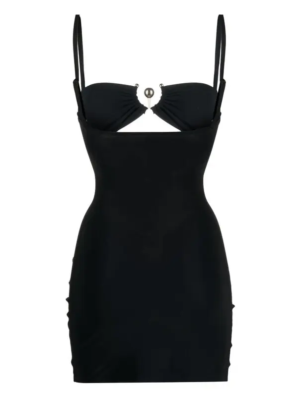 Christopher Esber Cut-out Mini Dress - Black