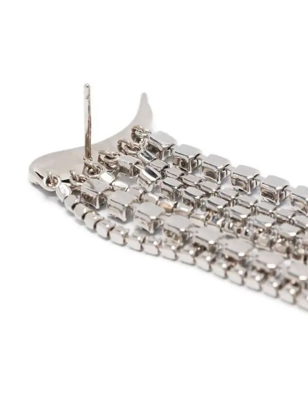 Zadig&Voltaire Rock Node Drop Earrings - Silver