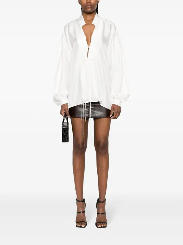 MANURI Tommy Silk Blouse