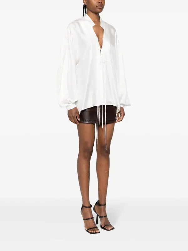 MANURI Tommy Silk Blouse