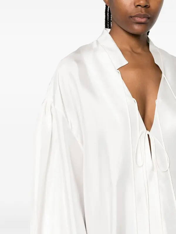 MANURI Tommy Silk Blouse