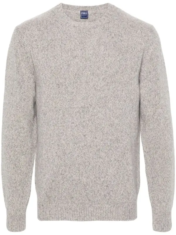 Fedeli Crew-neck Cashmere Jumper