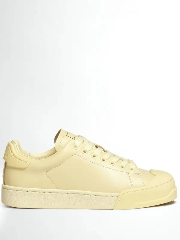 Marni Dada Bumper Leather Sneakers - Yellow