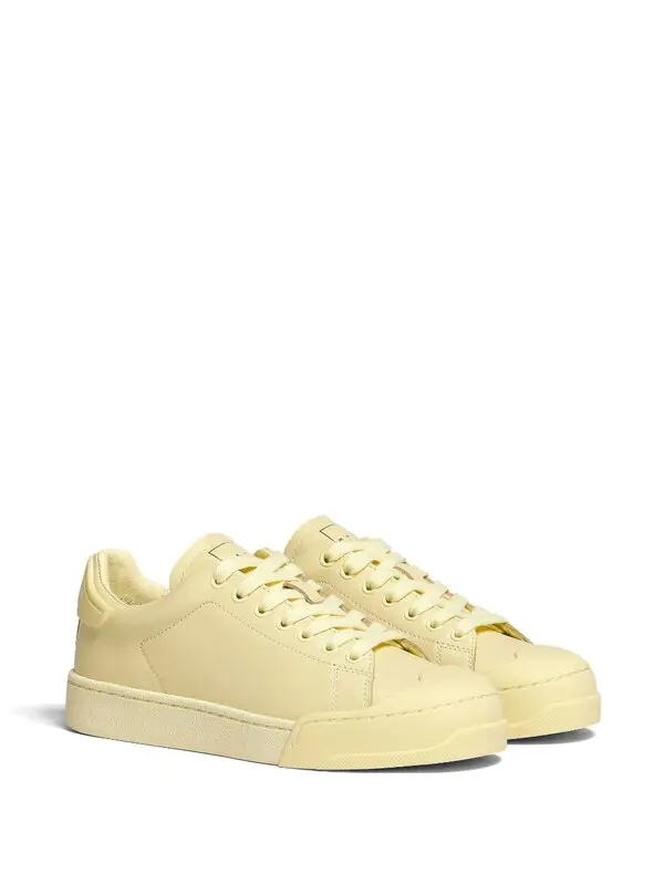 Marni Dada Bumper Leather Sneakers - Yellow