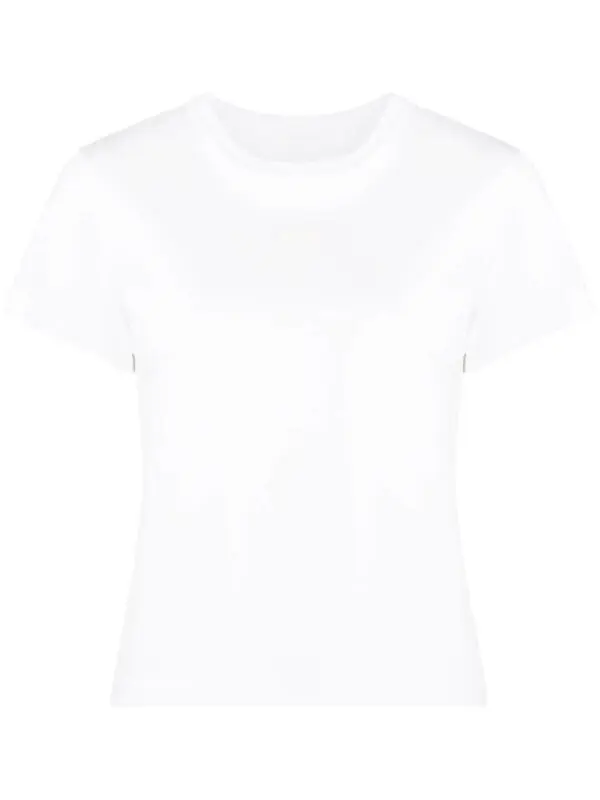 Alexander Wang Logo-embossed T-shirt - White