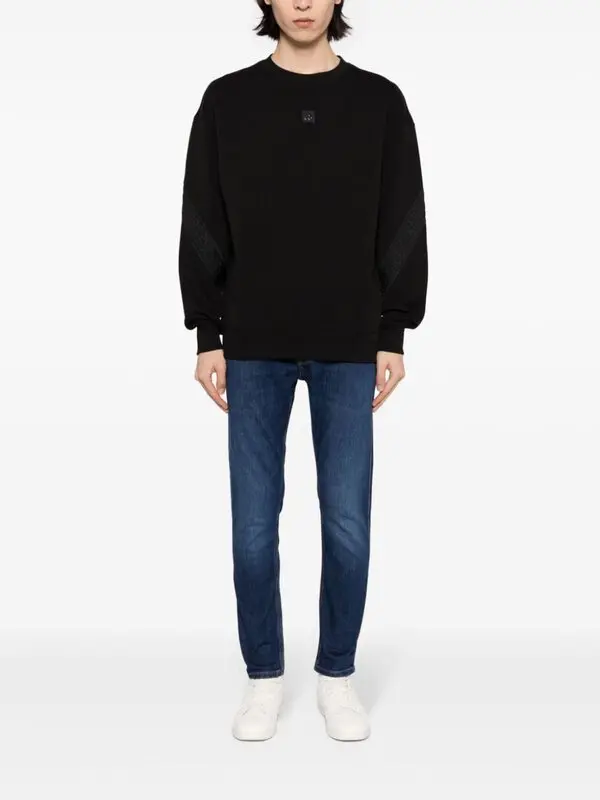 Hugo Mid-rise Tapered-leg Jeans