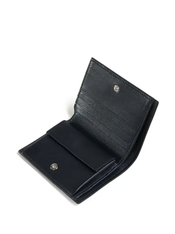 Marni Logo-embroidered Billfold Wallet - Black