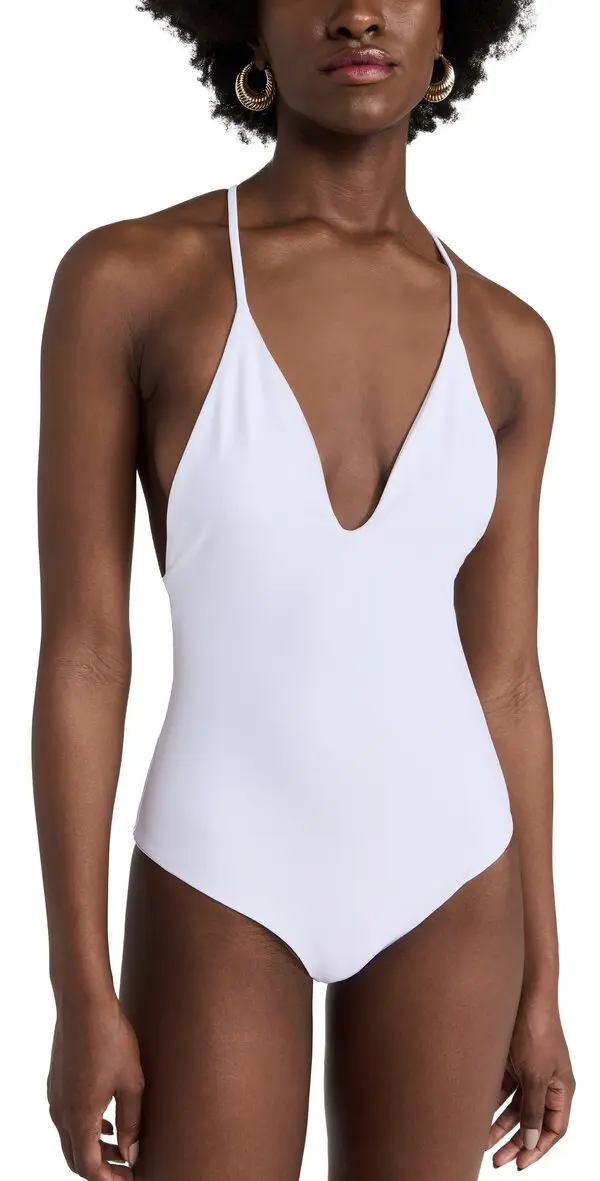 Jade Swim All In One Piece - White