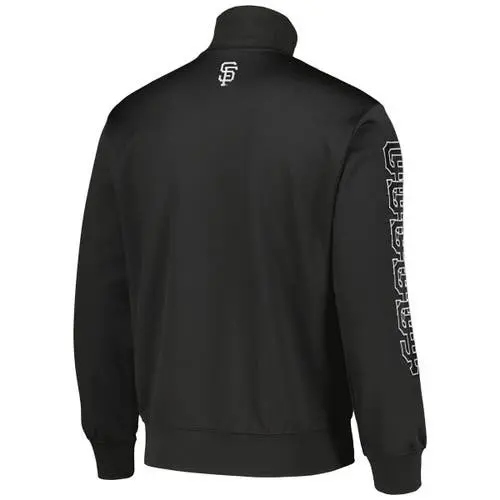 PLEASURES San Francisco Giants Pitcher Full-zip Track Jacket