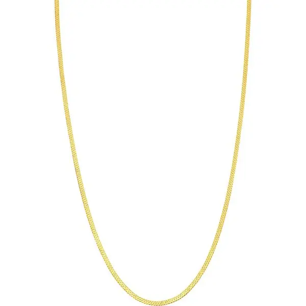 Bony Levy 14k Gold Herringbone Chain Necklace - Yellow Gold