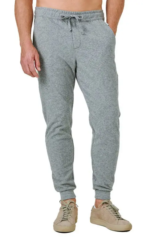 7 Diamonds Generation Twill Knit Joggers - Grey