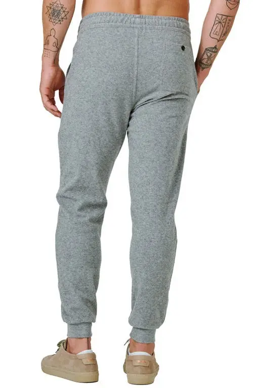 7 Diamonds Generation Twill Knit Joggers - Grey