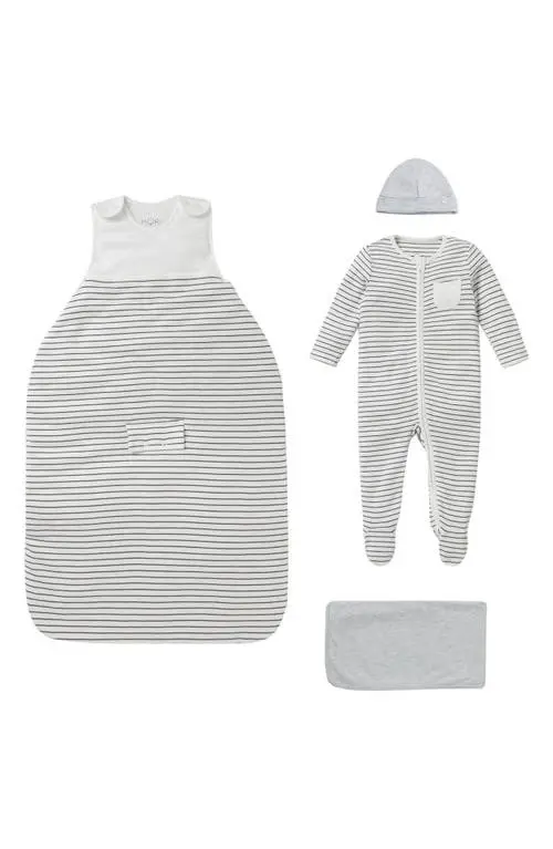 MORI Clever Sleep Set - Grey Stripe