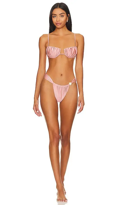 MONTCE Petal Bikini Top