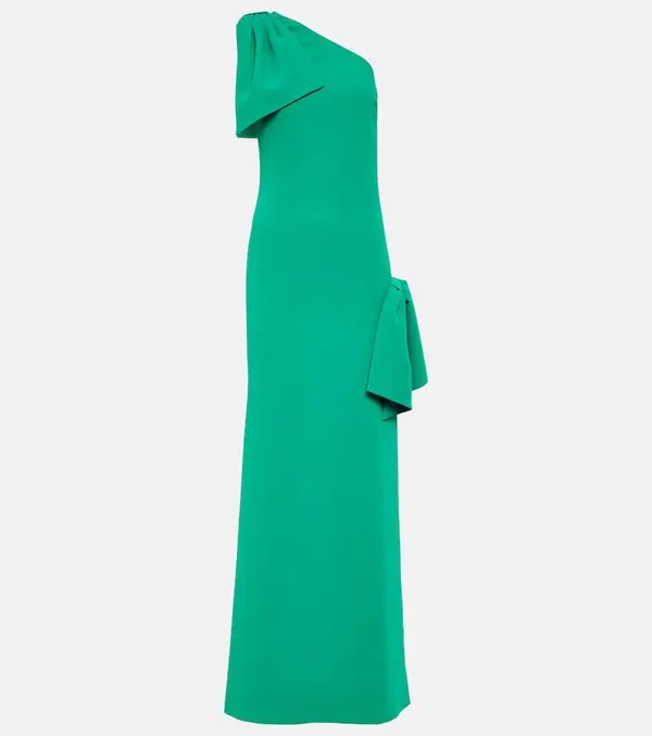 Elie Saab Draped One-shoulder Gown