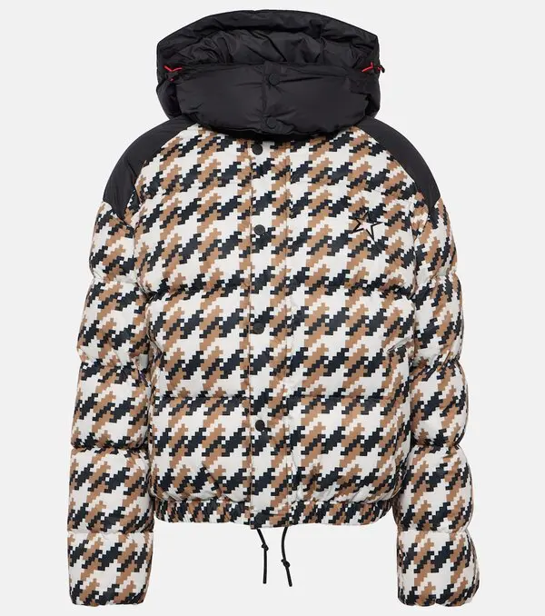 Perfect Moment Moment Houndstooth Down Jacket